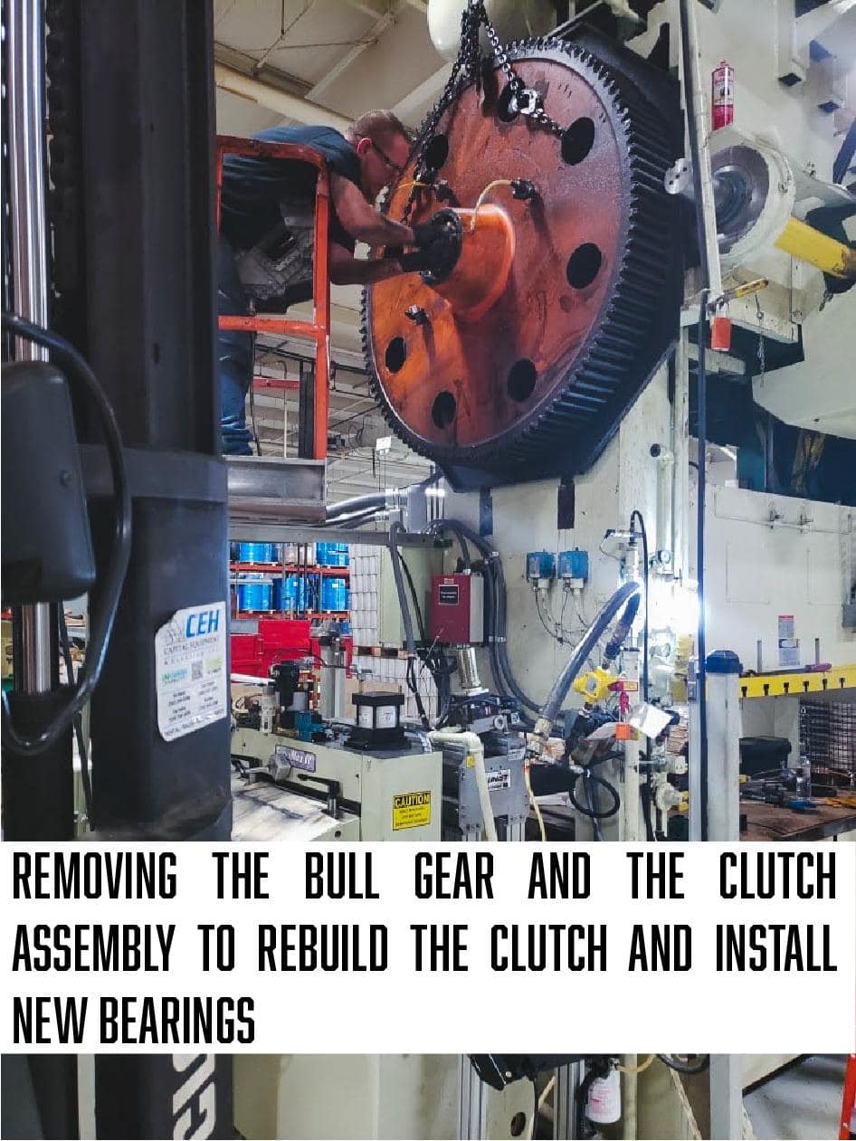 Press Machines Mechanical Repair | TCR, Inc.